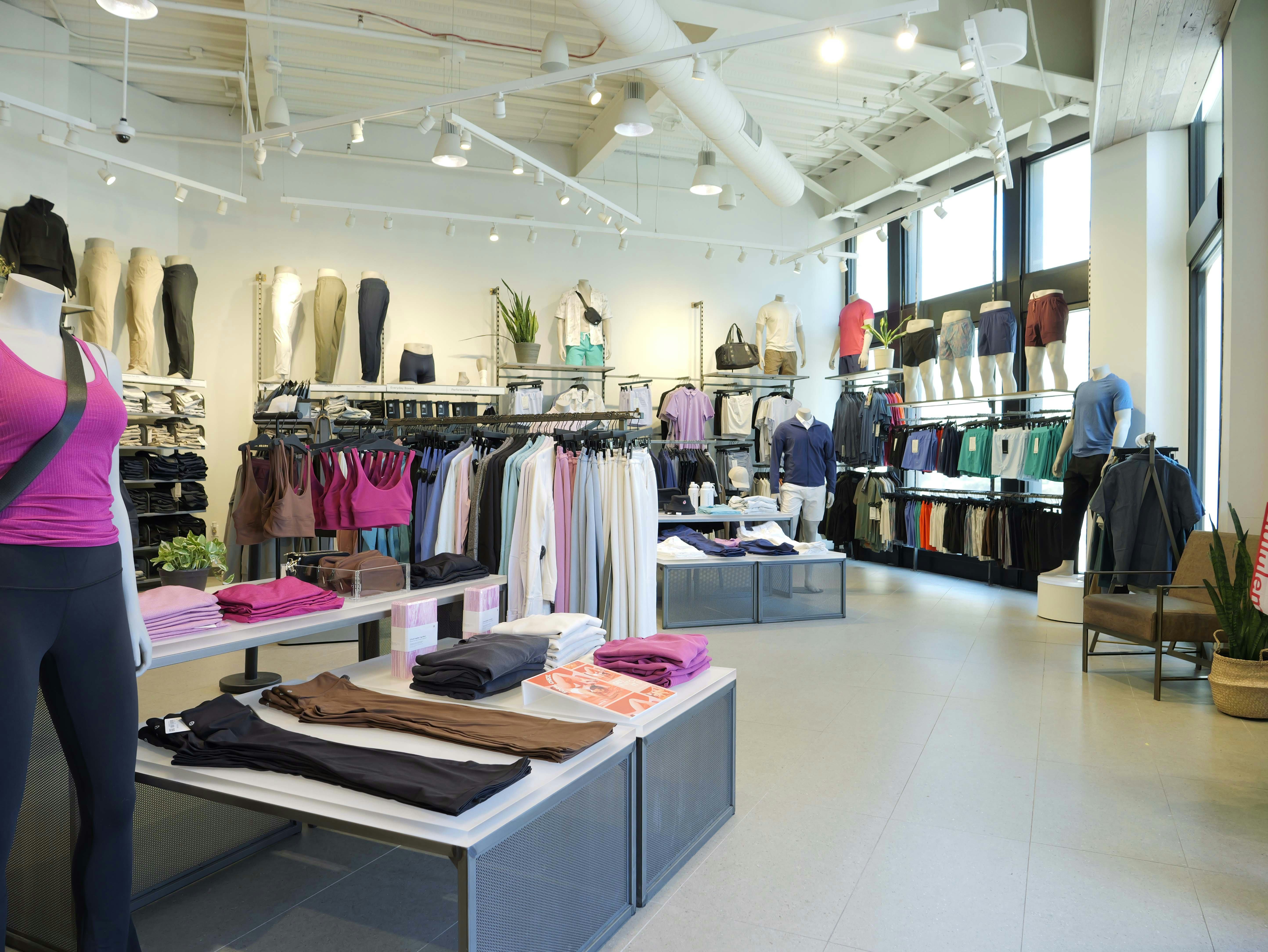 Lululemon Store Interior