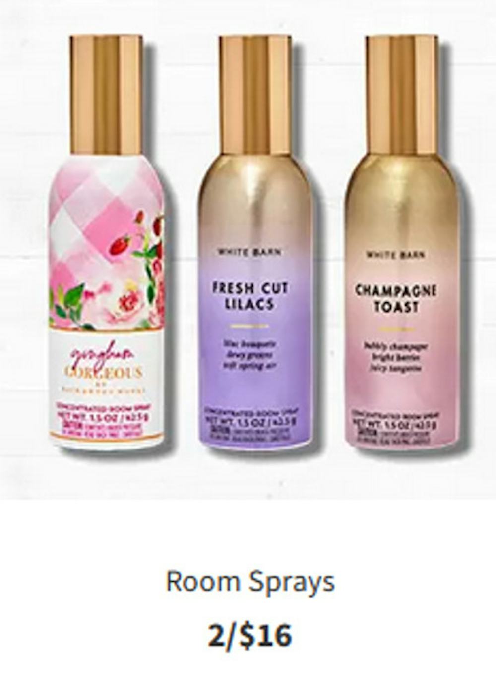 Green Tree Mall ::: Deal ::: Room Sprays 2 for $16 ::: Bath & Body ...